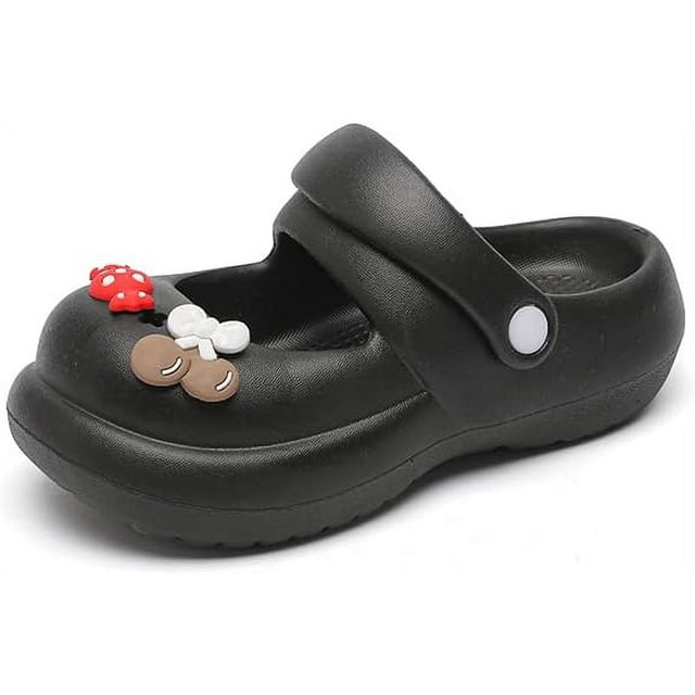 KAQ Kids Girls Cute Garden Clogs Sandals Summer Slip On Shoes Slipper ...