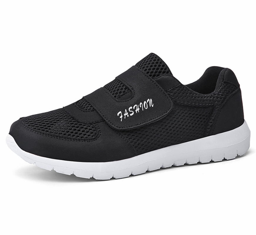 KAQ Leader Show Women's Elderly Casual Comfort Walking Shoe Safety ...