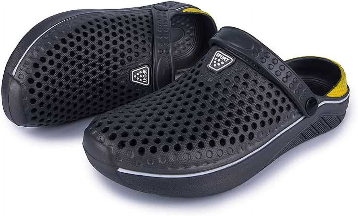 KAQ Womens Mens Garden Clogs Quick Dry Lightweight Gardening Sandals ...