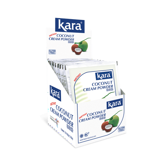 KARA COCONUT CREAM POWDER 12 PACKS/DISPLAY BOX, 1.76 OZ(50G) - Walmart.com