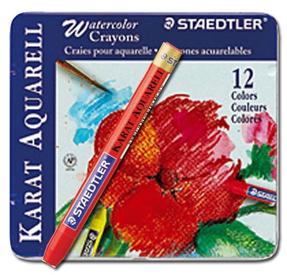 KARAT AQUARELL WATERCOLOR CRAYON 12 COLOR SET - Walmart.com
