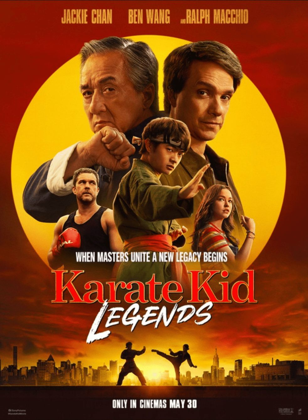 KARATE KID LEGENDS JACKIE CHAN RALPH MACCHIO Poster - Walmart.com