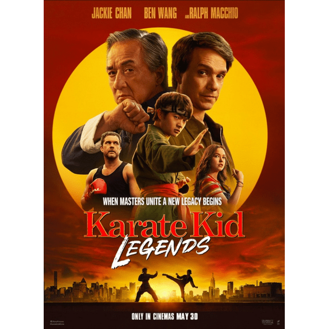 KARATE KID LEGENDS JACKIE CHAN RALPH MACCHIO Poster - Walmart.com