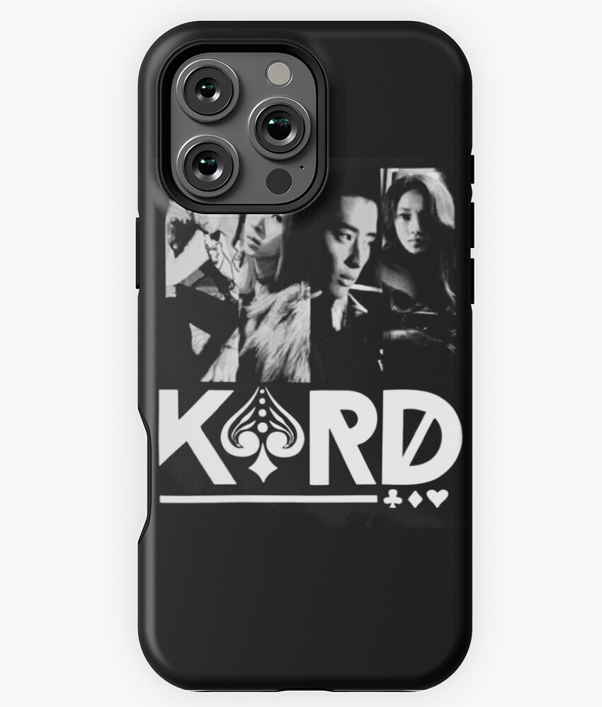 KARD K-Pop Group Co-Ed Fan Art N6896 Phone Case for iPhone 17 16 15 14 ...