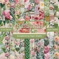 KARDLURY 24 Sheets Floral Scrapbook Paper, 6'' x 6'' Cardstock Origami ...