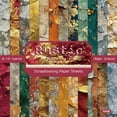 KARDLURY 24 Sheets Vintage Scrapbook Paper, 6'' x 6'' Cardstock Origami ...