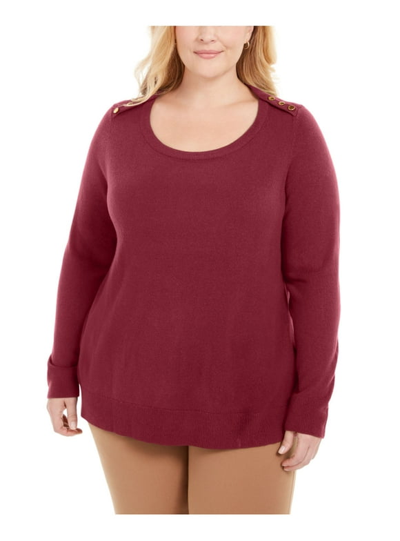 Karen Scott Plus Size Tops in Womens Plus - Walmart.com