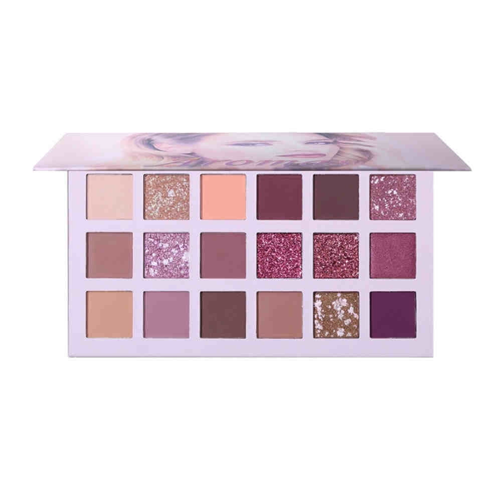 KARLSITEK 18 Colors New Eyeshadow Palette Glitter Matte Pearlescent ...