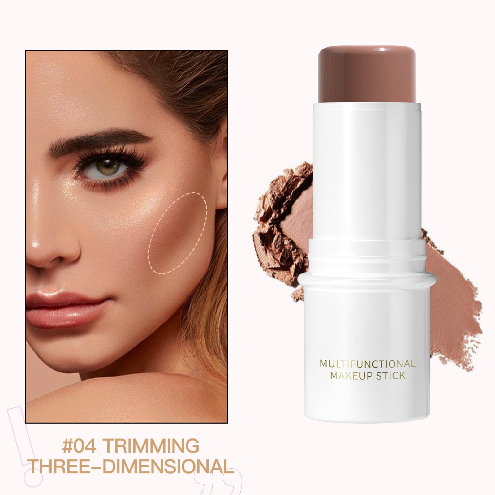 KARLSITEK Contour Stick & Highlighter Makeup Sticks, Long Lasting and ...