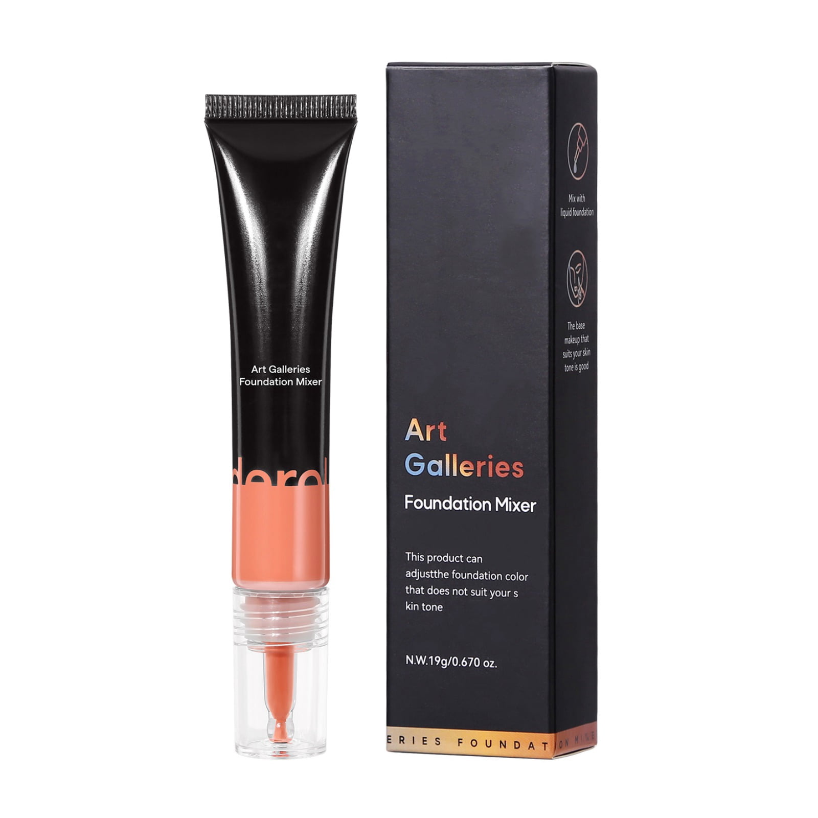 KARLSITEK Liquid Foundation for Adjusting Shade, Sweat-Proof Long ...