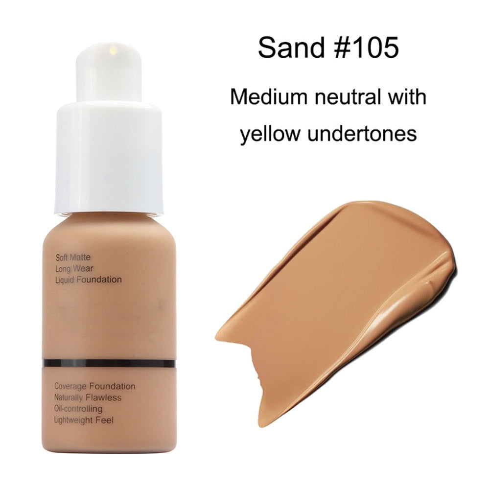 KARLSITEK Naturally Flawless Liquid Foundation, Soft Matte Liquid ...
