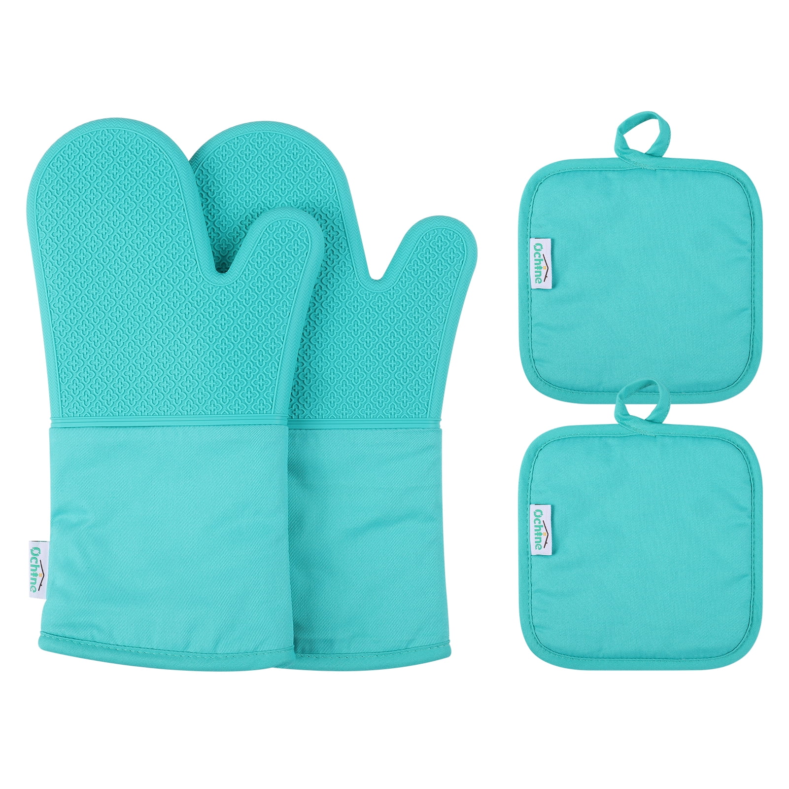 Karlsitek Oven Mitts and Pot Holders Set, 4pcs - Walmart.com