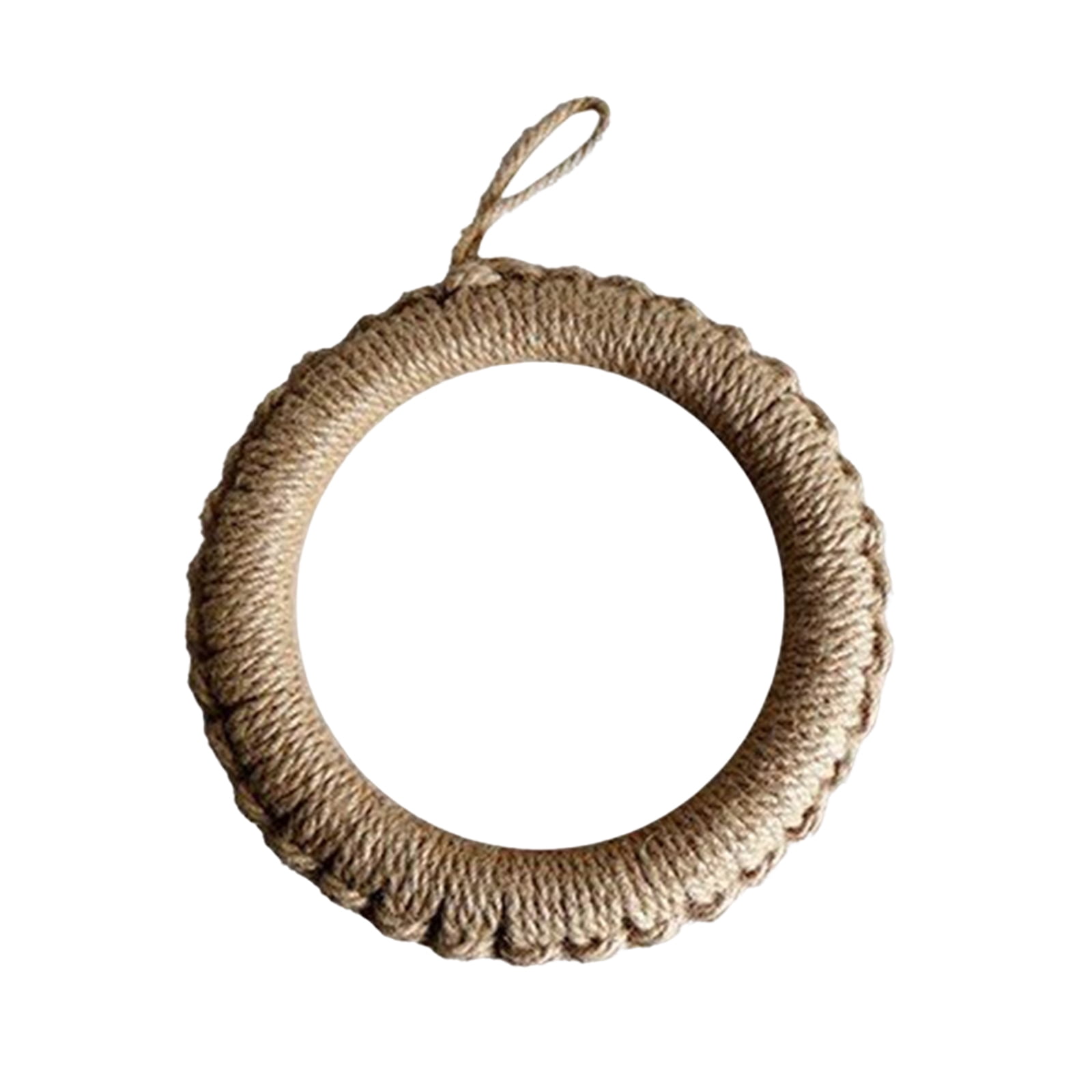 KARLSITEK Round Woven Plate Pad, Heat Insulation Pastoral Style Hanging ...