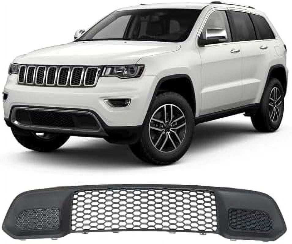 KARPAL Front Bumper Lower Grille Grill Compatible with 2017-2022 Jeep ...