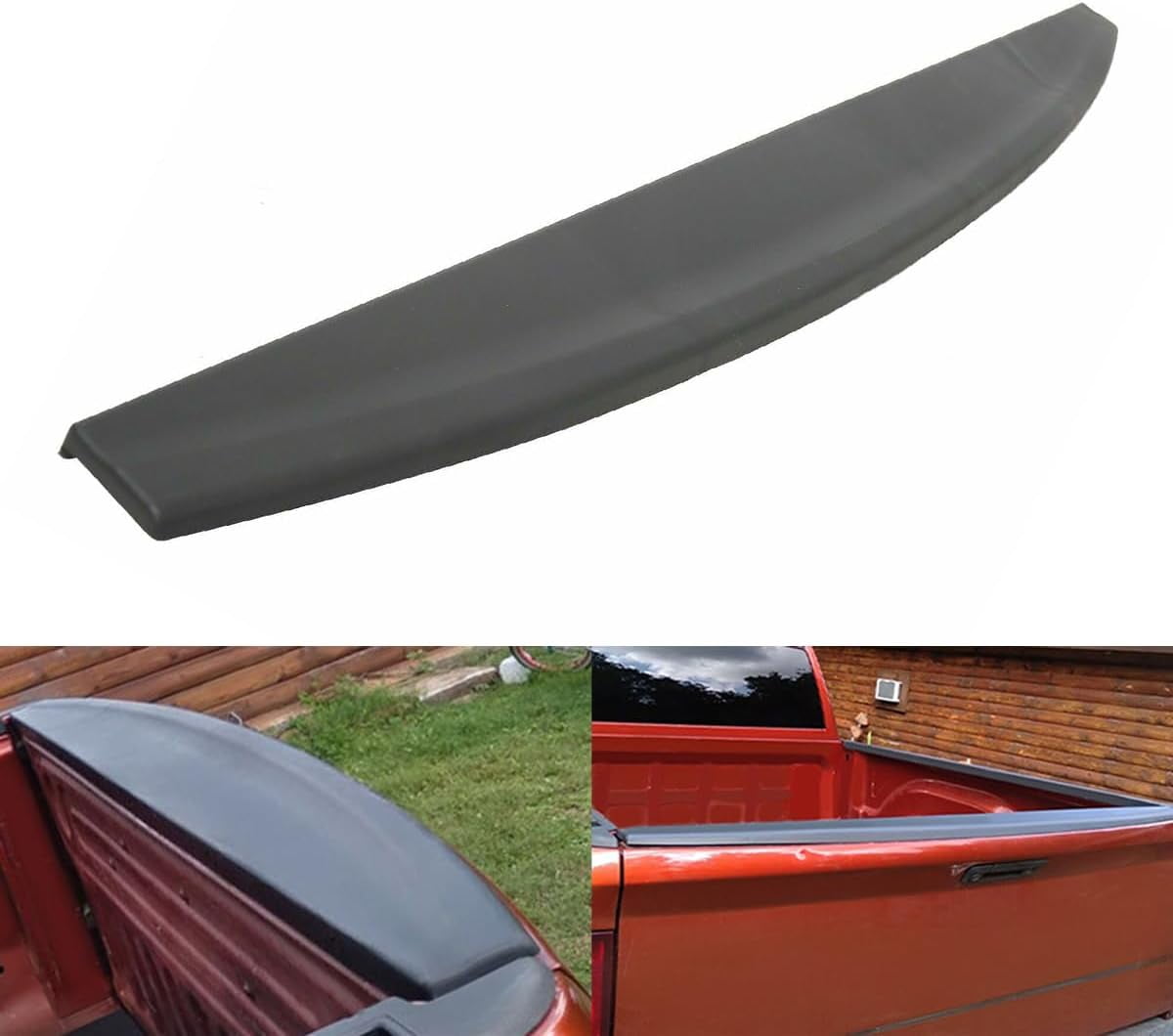 KARPAL Tailgate Spoiler Top Protector Cover Molding Cap Compatible with ...