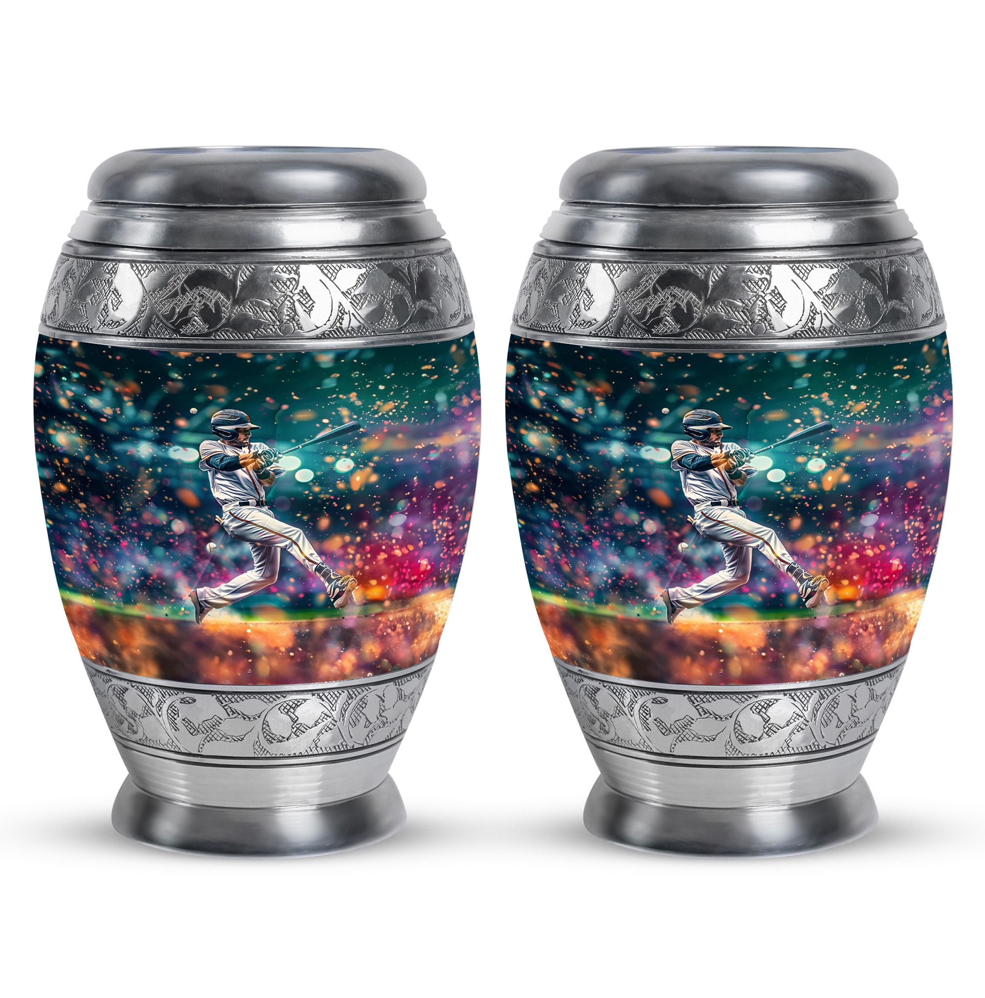 KARYLIZ Baseball Cremation Mini Urn For Ashes - Urns For Human Ashes ...