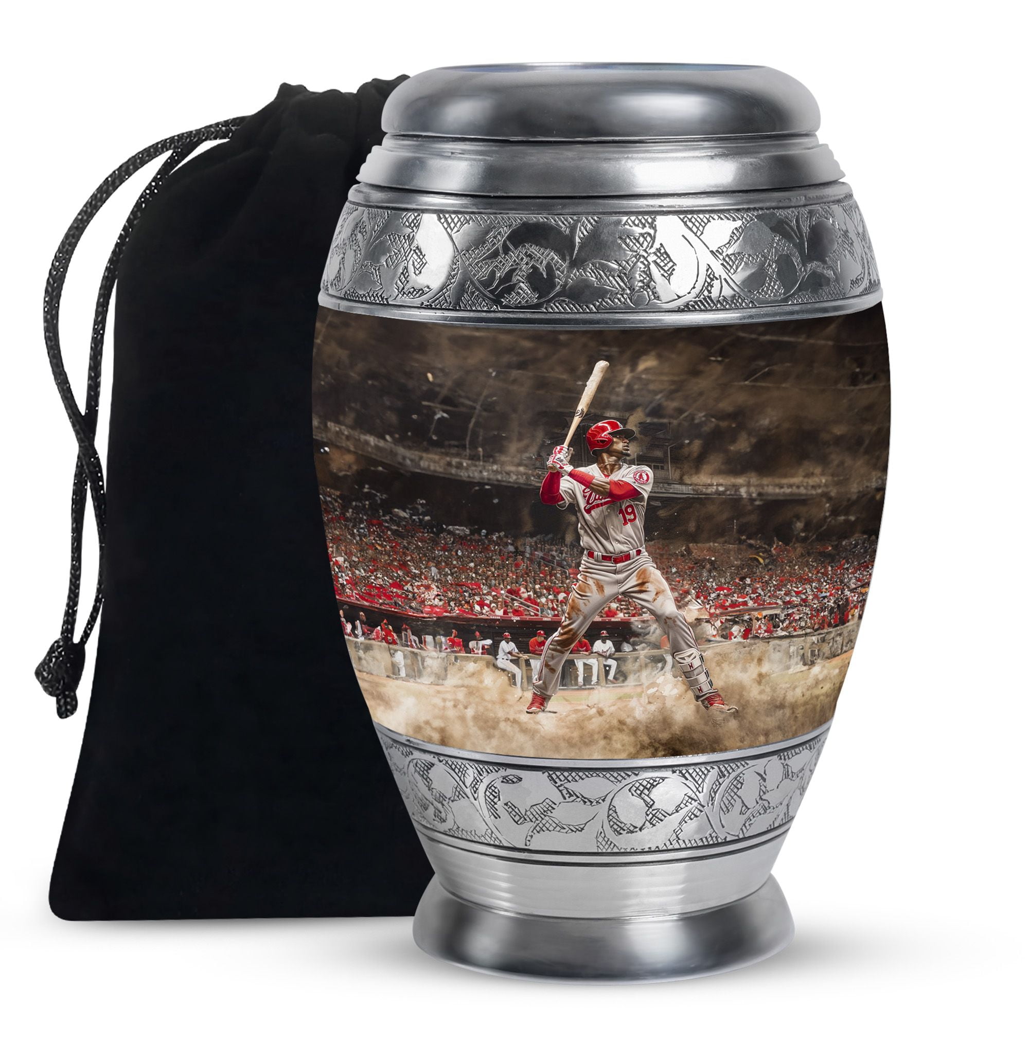 KARYLIZ Baseball Cremation Urns For Human Ashes Adult Man & Woman ...
