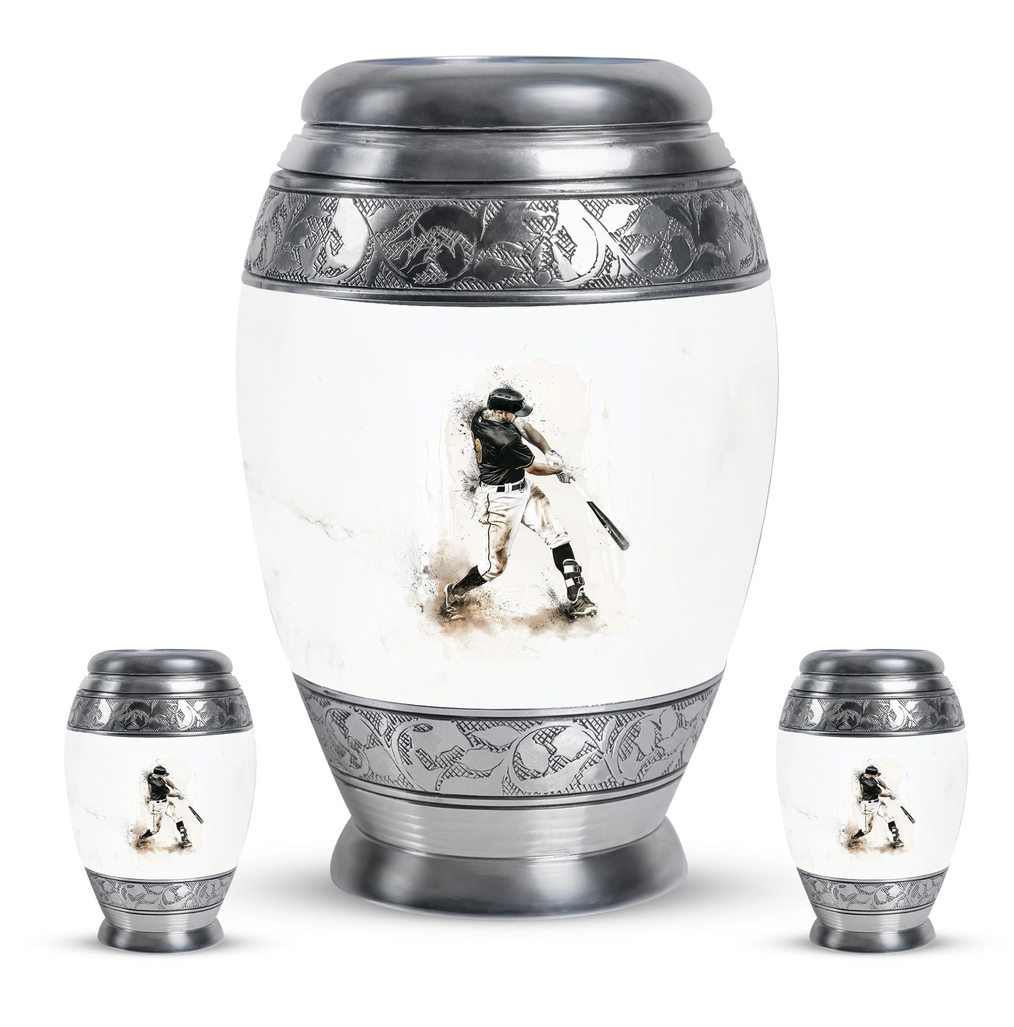 KARYLIZ Baseball Urns For Human Ashes Adult Man - Cremation Urns For ...