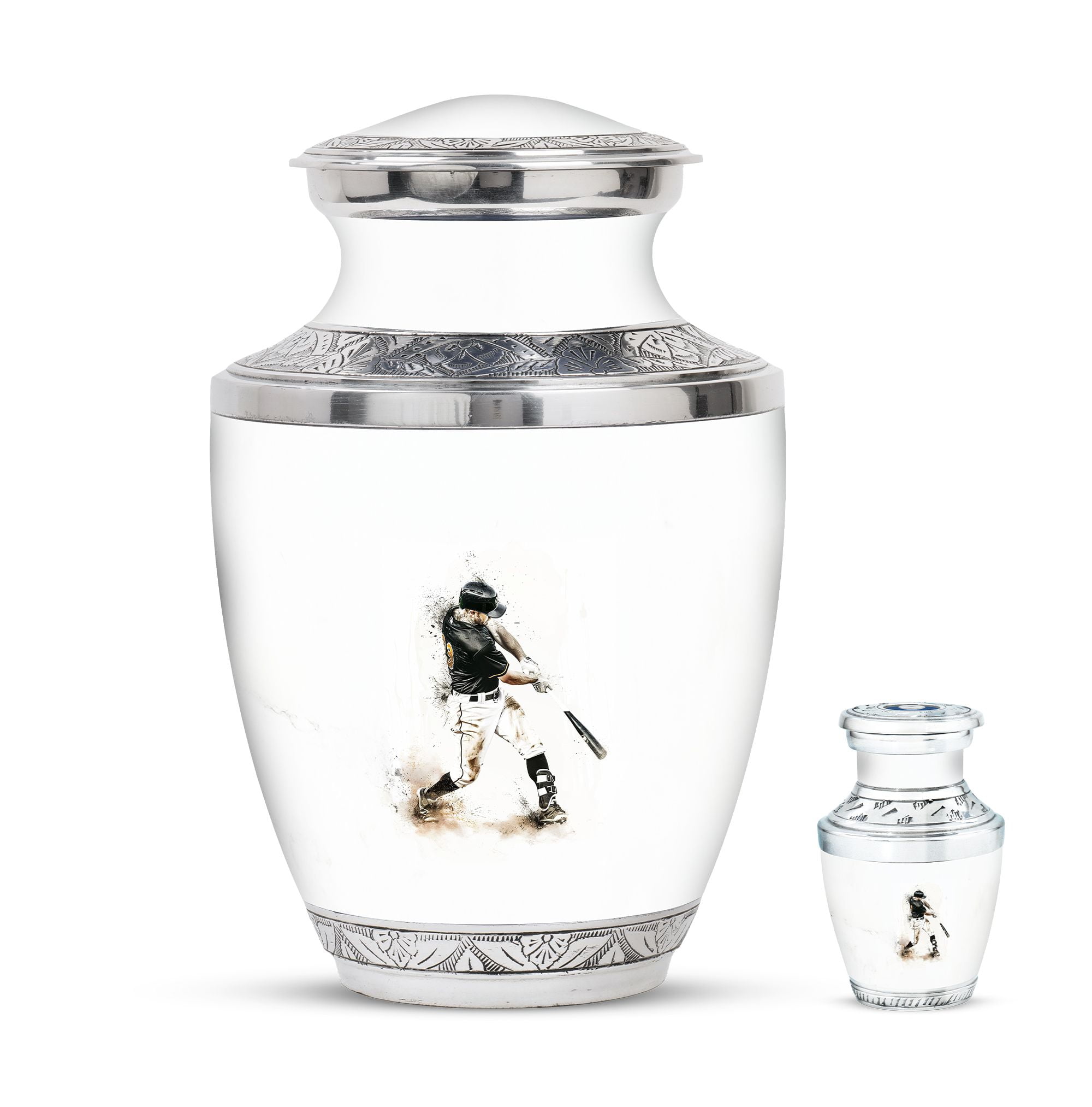 KARYLIZ Baseball Urns For Human Ashes Adult Man - Urn For Cremation ...