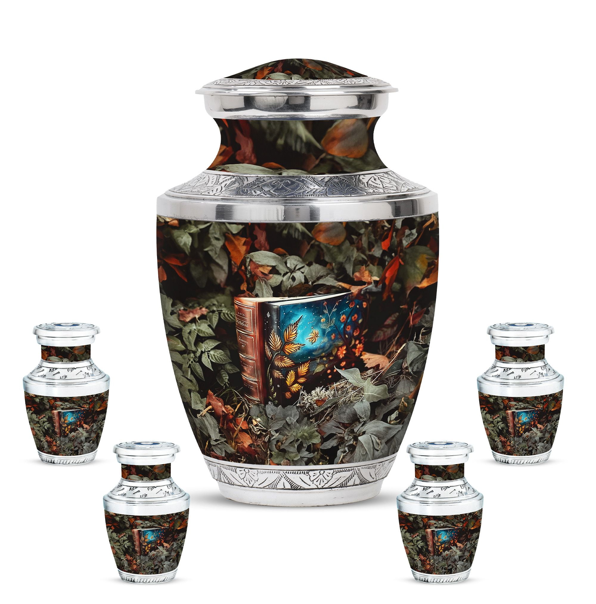 KARYLIZ Book Urns For Women Human Ashes - Mini Keepsake Urns For Mom ...