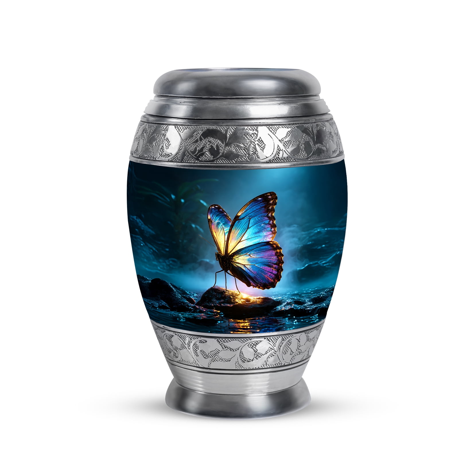 KARYLIZ Butterfly Small Cremation Urns for Human Ashes Remains Female ...