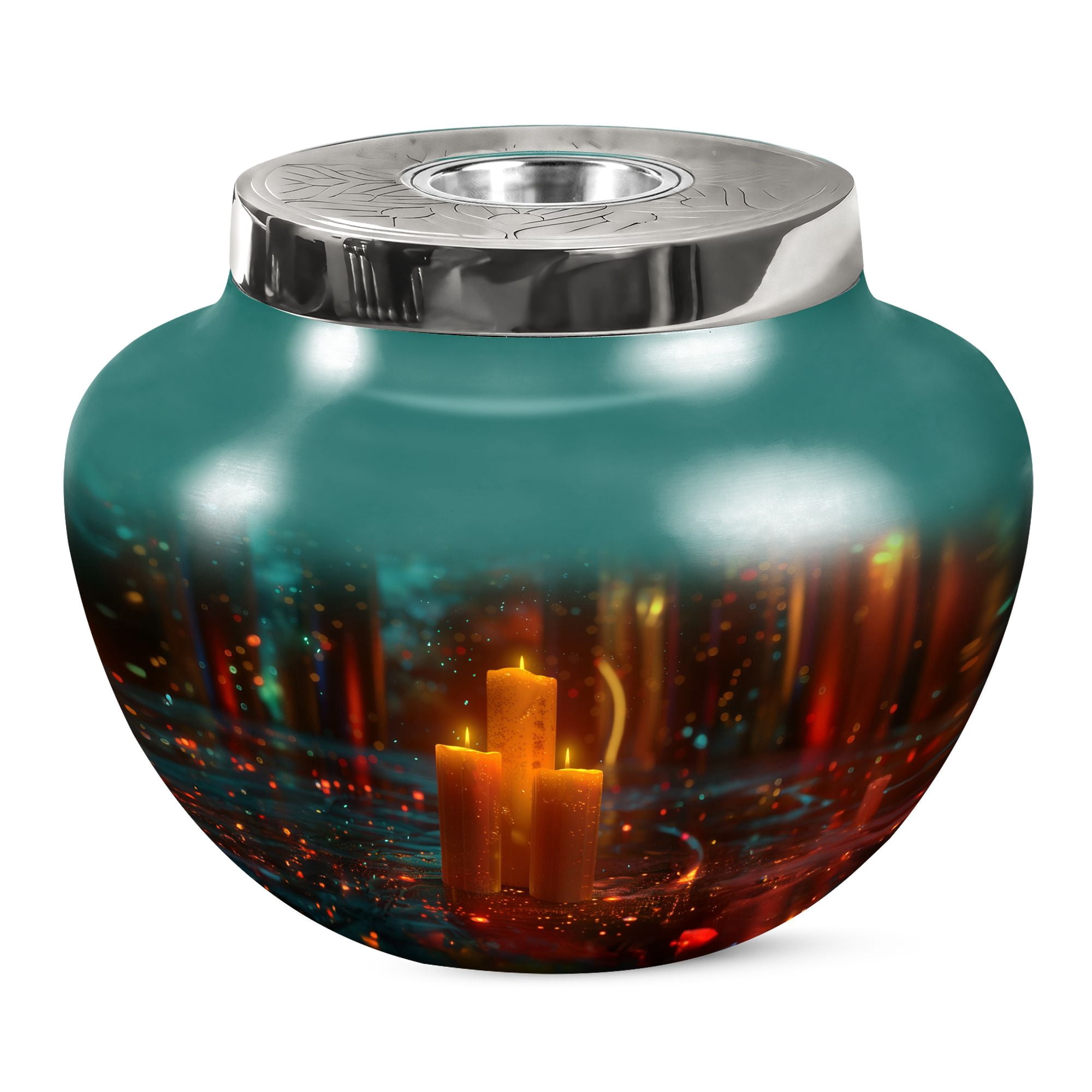 KARYLIZ Candle Large Urn For Ashes Adult Male - Cremation Urns For ...