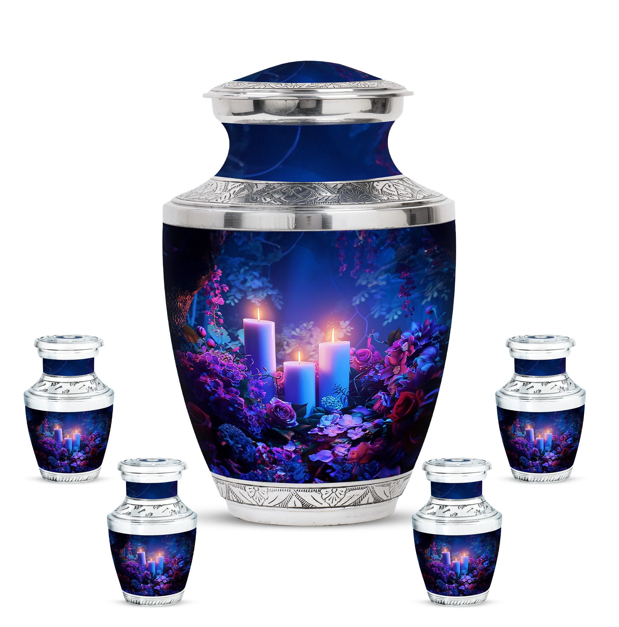 KARYLIZ Candle Urns For Women Human Ashes - Mini Cremation Urns For Mom ...