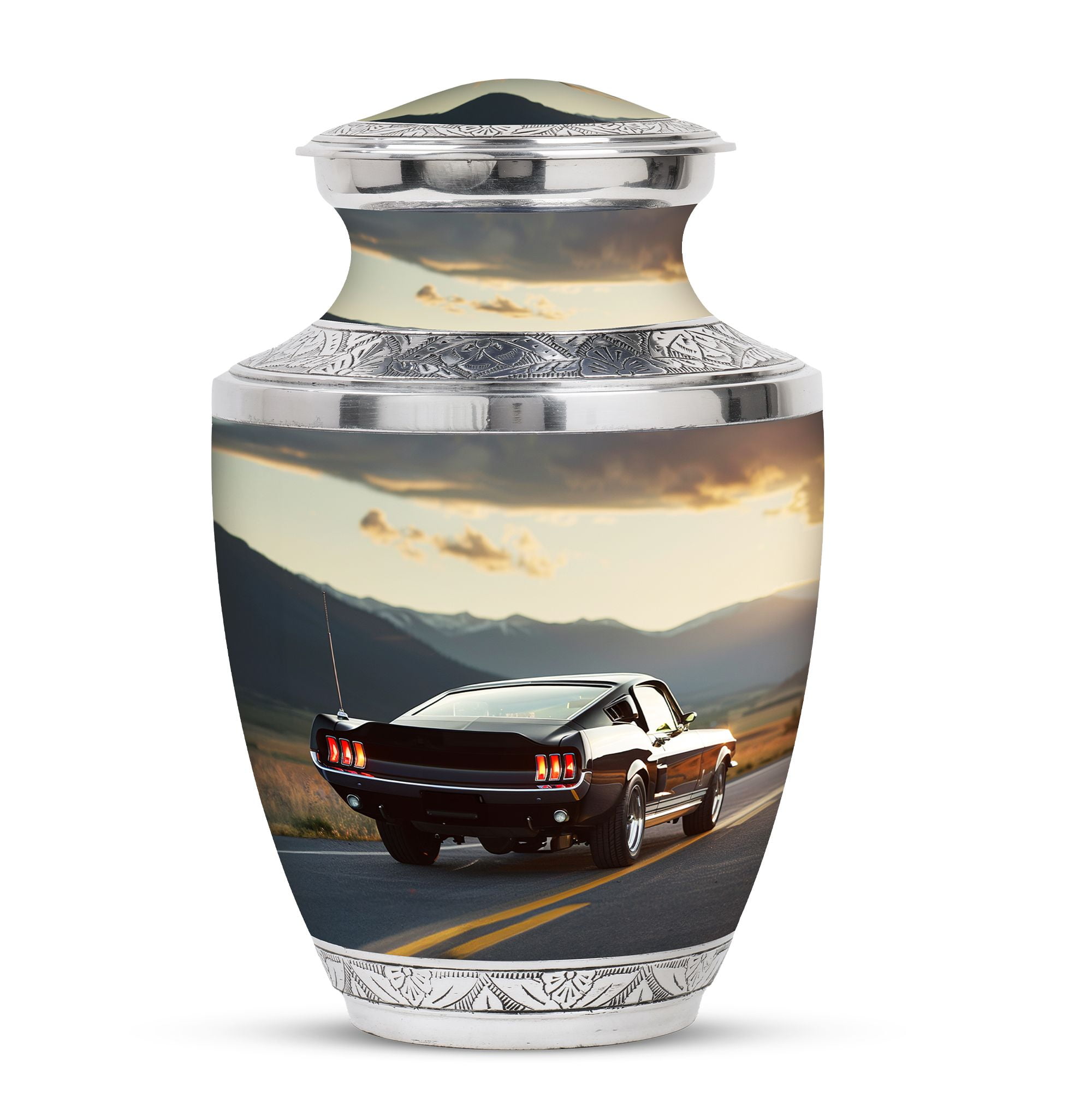 KARYLIZ Car Cremation Boxes For Human Ashes - Decorative Urns For Human ...