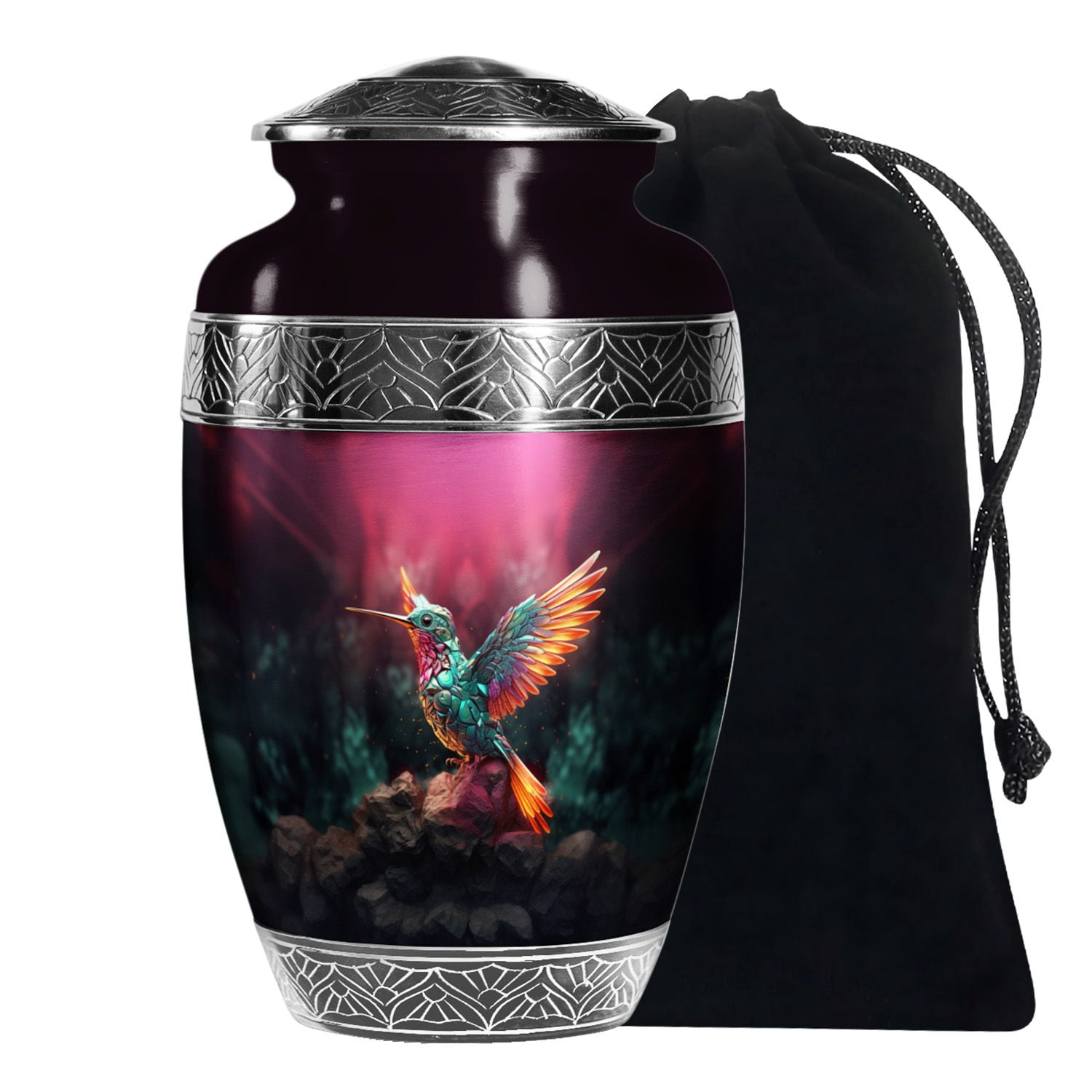 KARYLIZ Cardinal Bird Urns For Human Ashes Adult Large Funeral Urn For ...