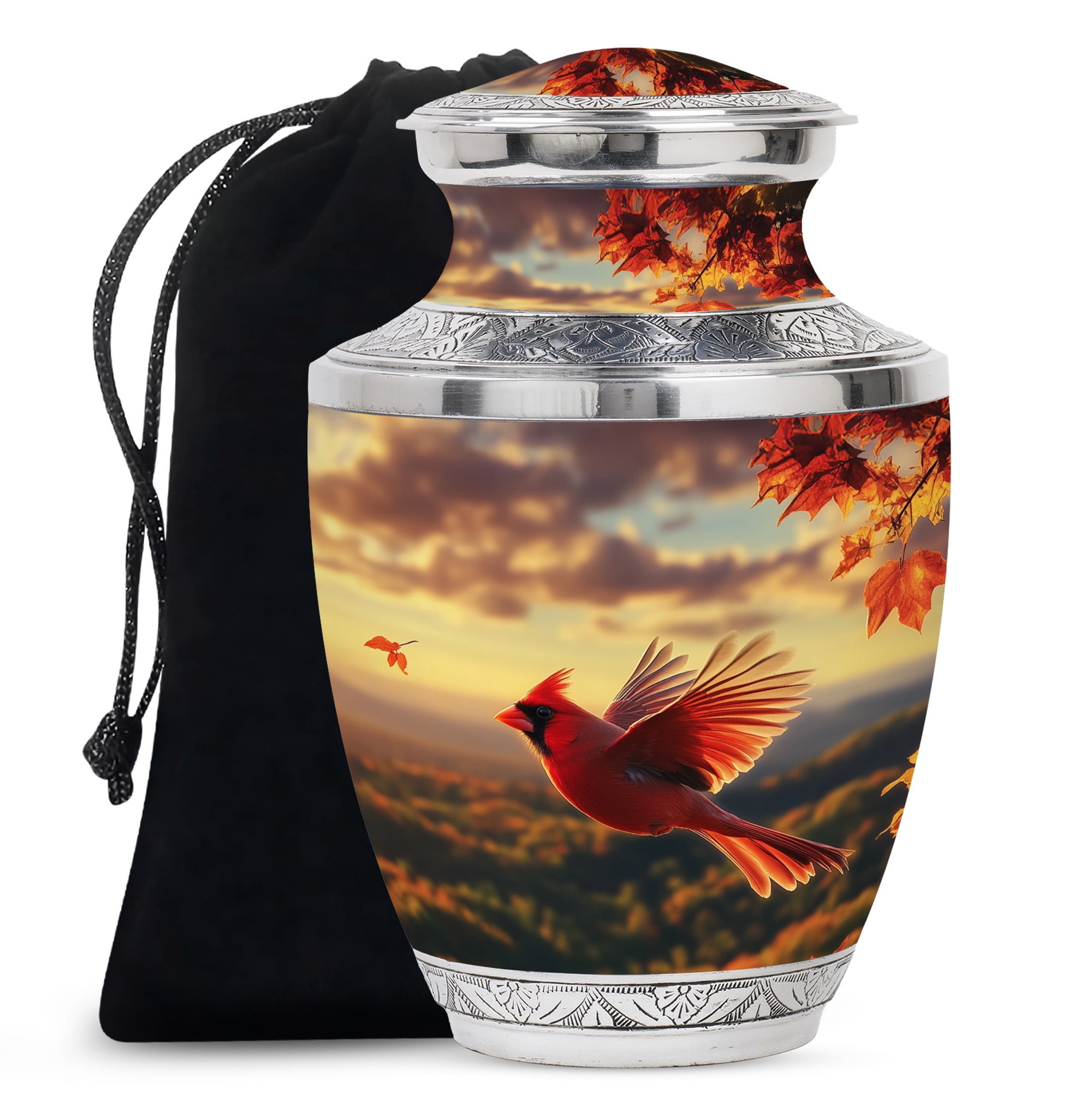 KARYLIZ Cardinal Urns - Cremation Urn for Human Ashes Men & Women ...