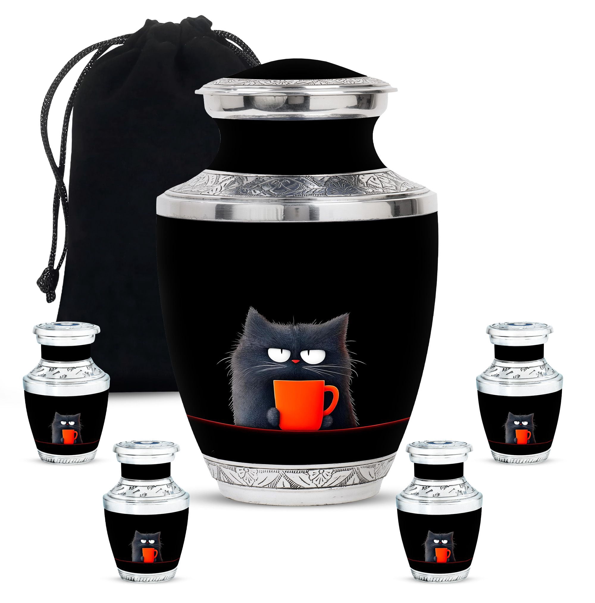 KARYLIZ Cat Urns For Women Human Ashes - Small Urns For Human Ashes ...