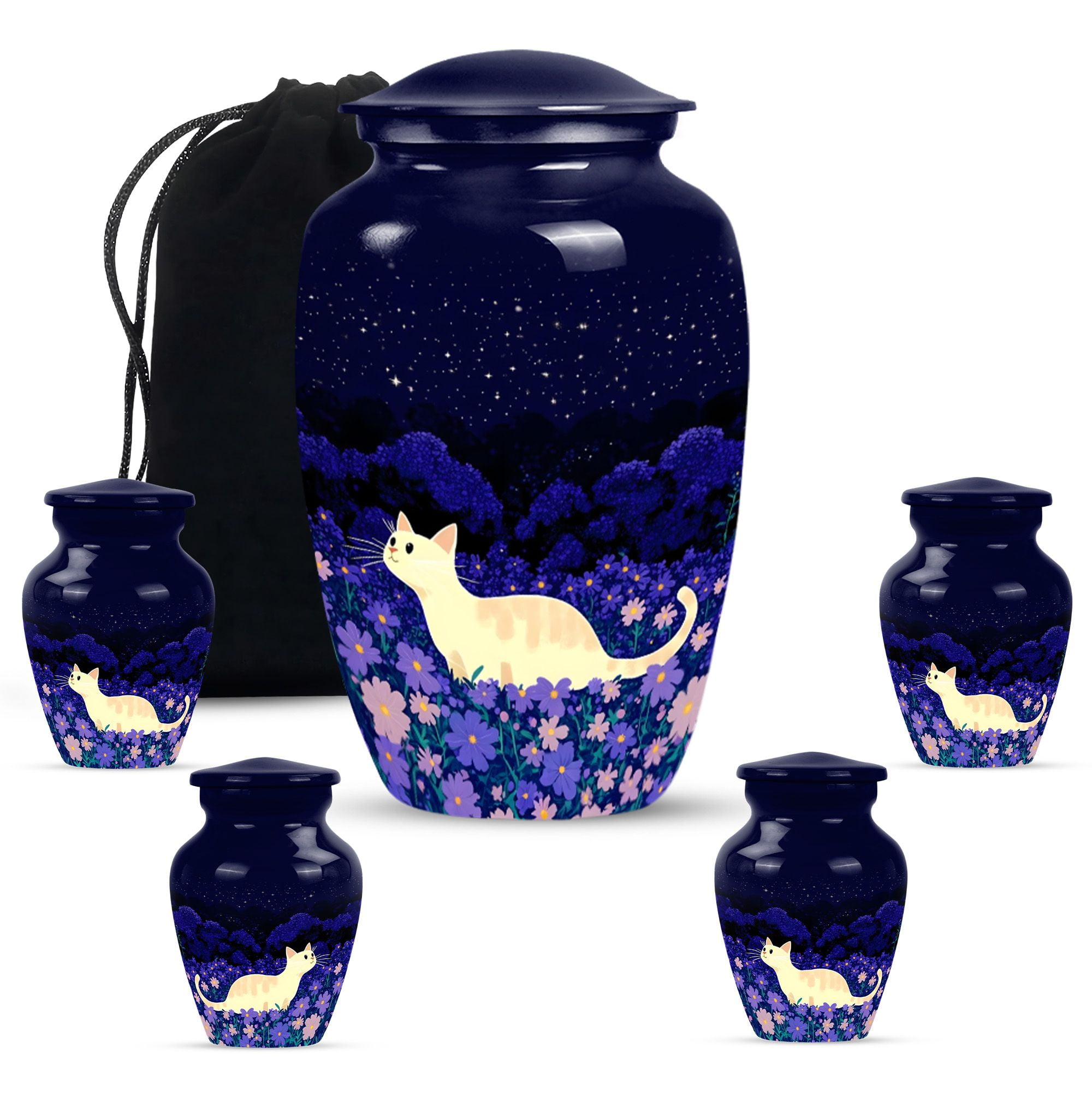 KARYLIZ Cat Urns For Ashes - Small Urns For Human Ashes Keepsake ...