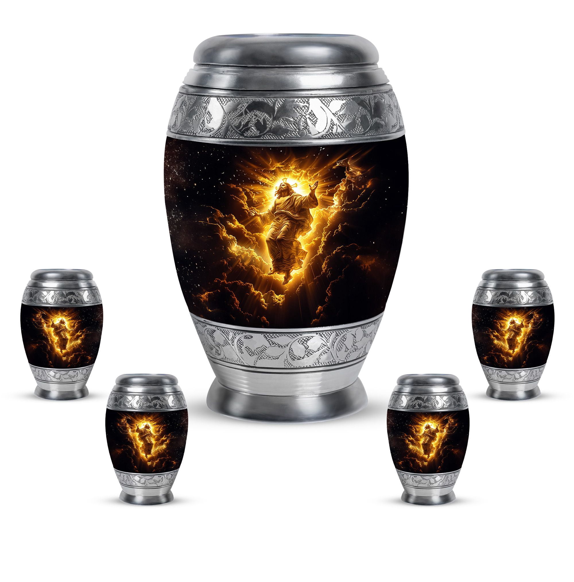 KARYLIZ Cross Mini Urns For Human Ashes - Cremation Urns For Human ...