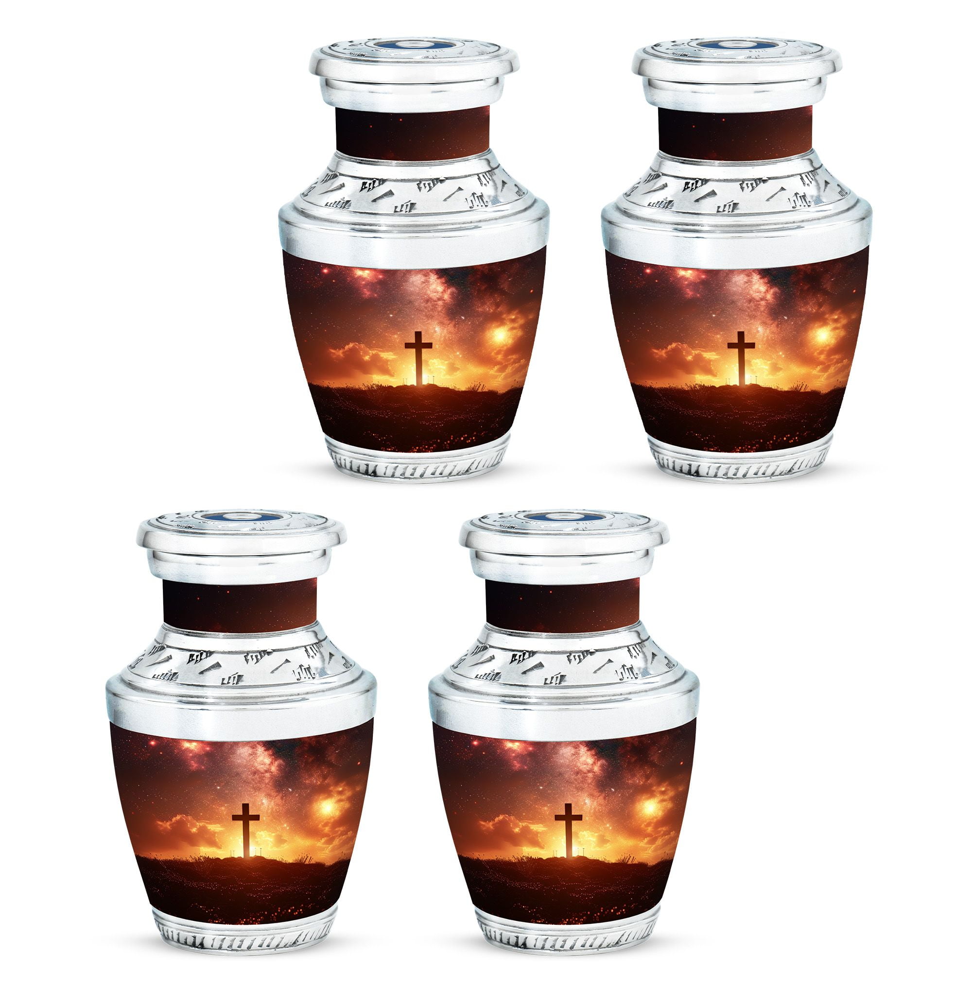 KARYLIZ Cross Urns for Ashes Adult Female - Memorial Gifts - Cremation ...