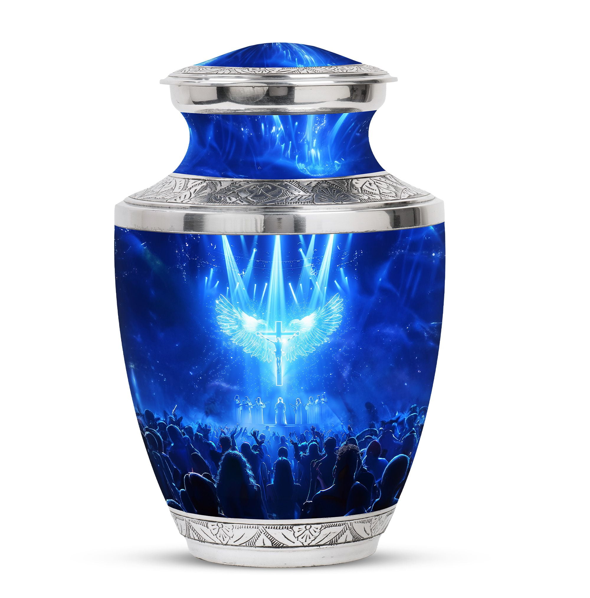 KARYLIZ Cross Urns - Urn for Human Ashes Adult Female - Funeral ...