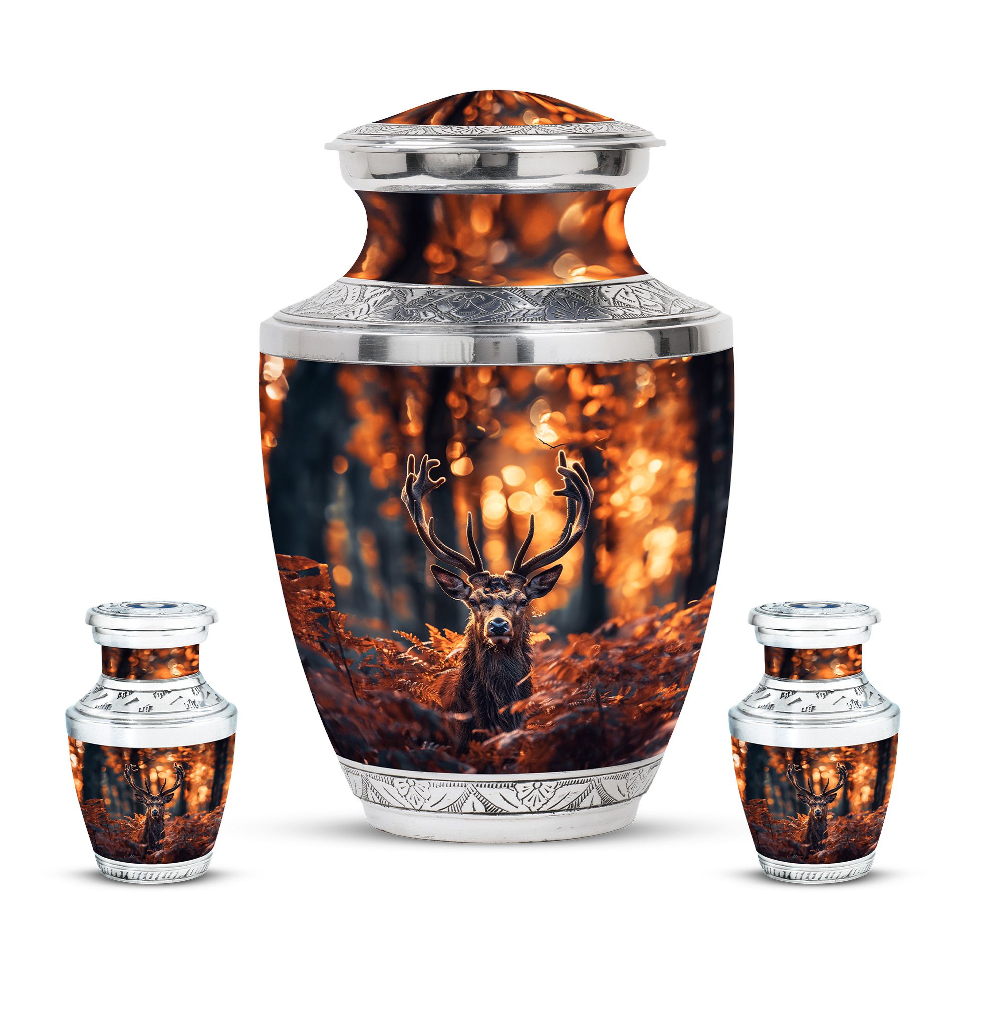 KARYLIZ Deer Keepsake Urns For Human Ashes – Funeral Urn For Ashes ...