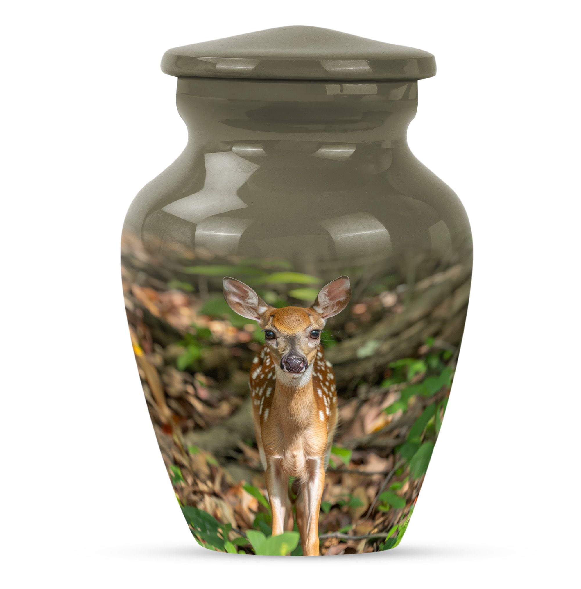 KARYLIZ Deer Urn For Ashes Adult Male - Brown Cremation Urns For Men ...