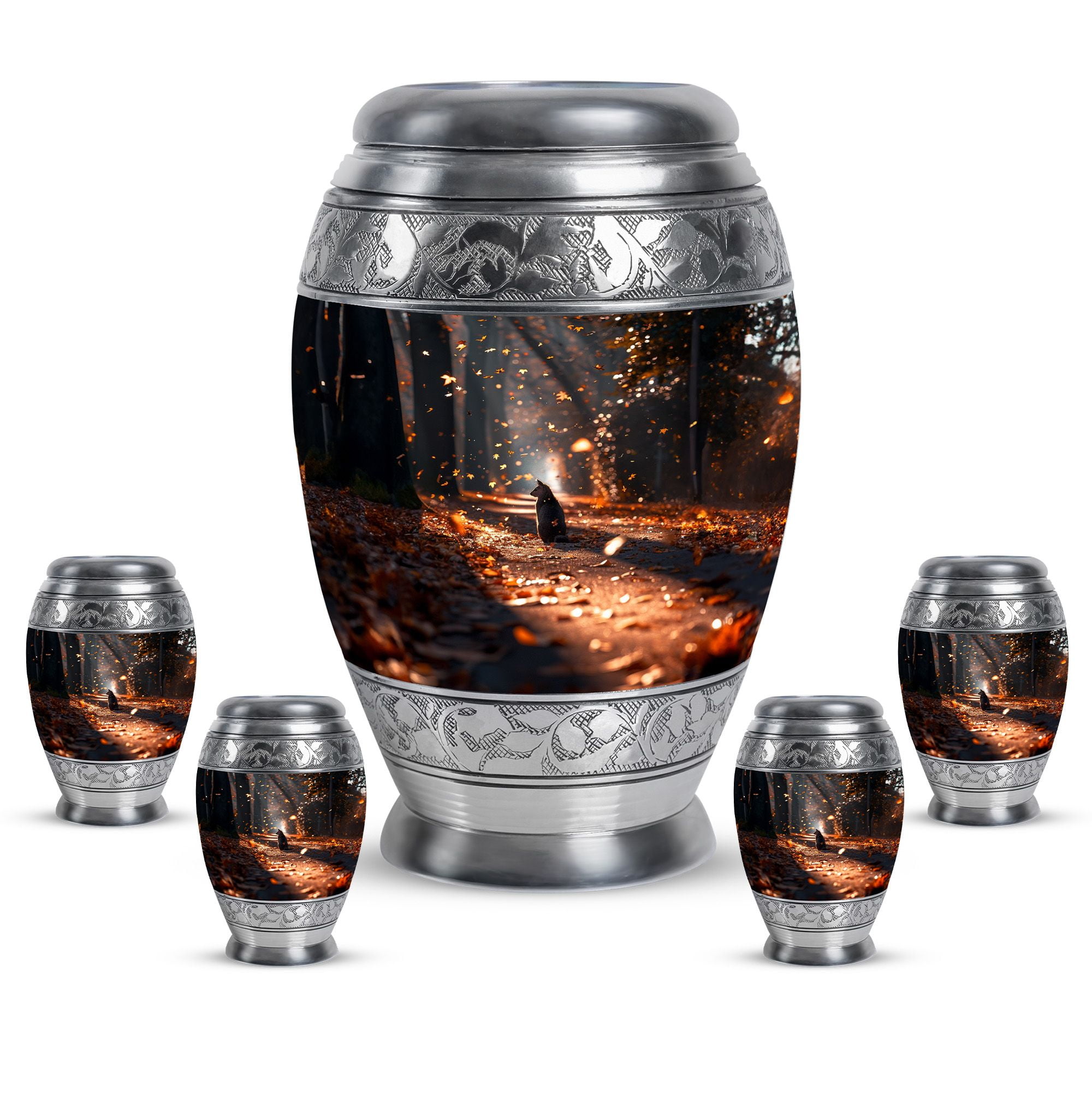 KARYLIZ Deer Urn For Ashes Adult Male - Funeral Urns For Adult Ashes Women - Cremation Keepsakes ...