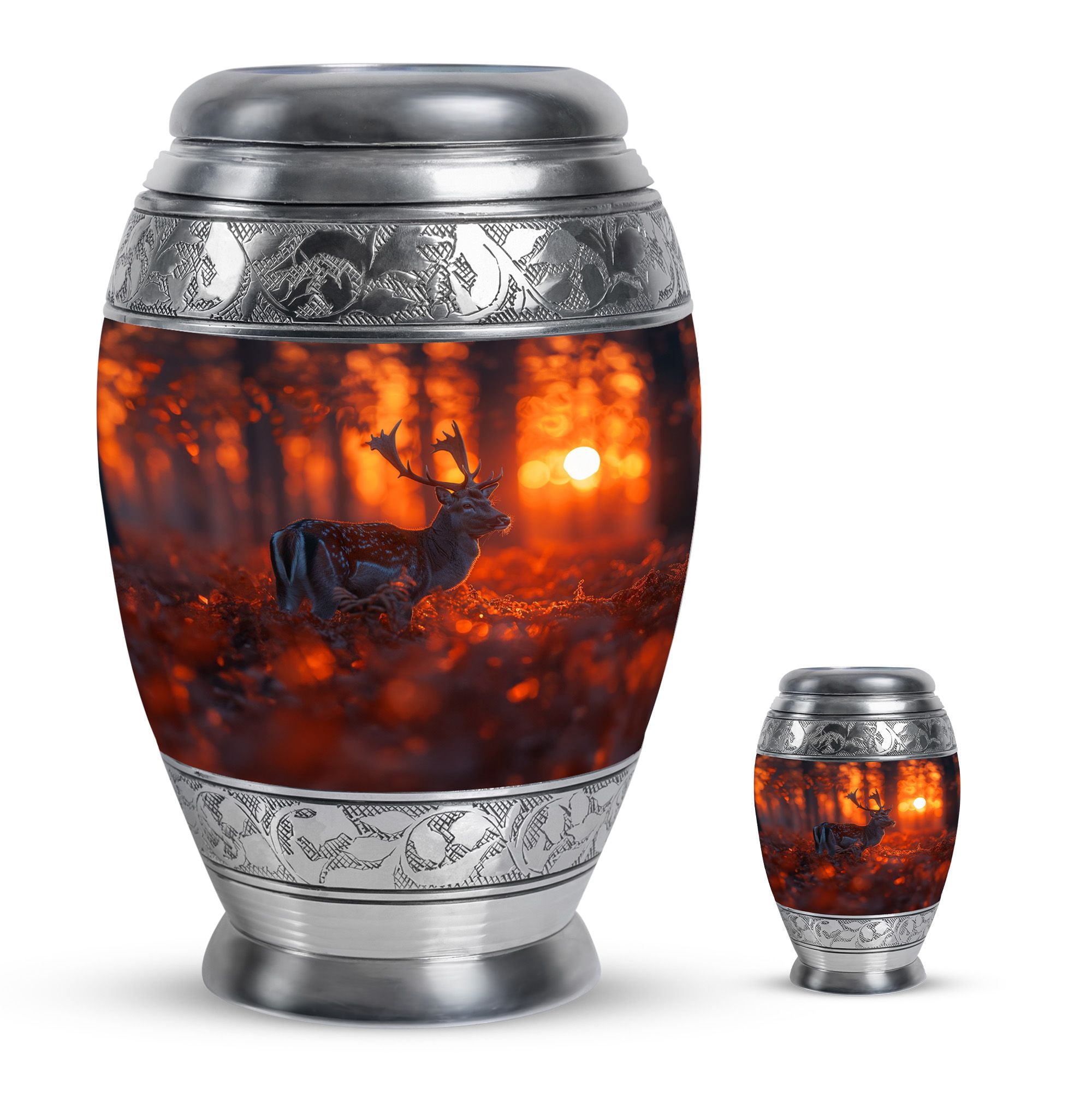 KARYLIZ Deer Urn For Ashes - Cremation Keepsake Human Ashes - Small ...