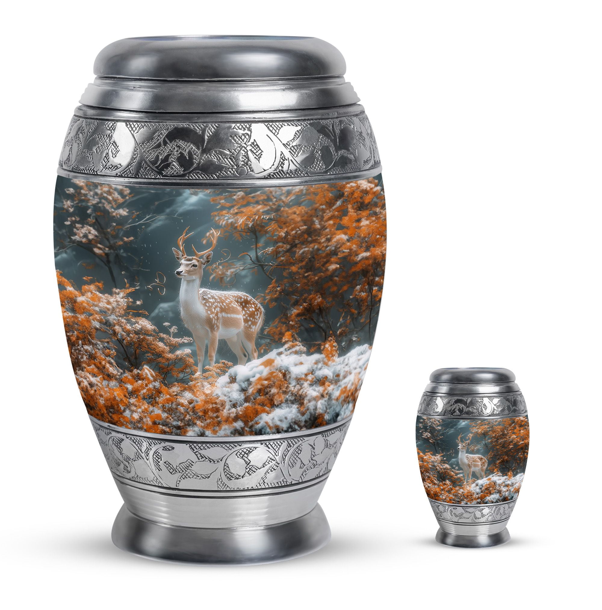 KARYLIZ Deer Urn for Ashes - Cremation Urn Human Ashes - Small Urns for ...