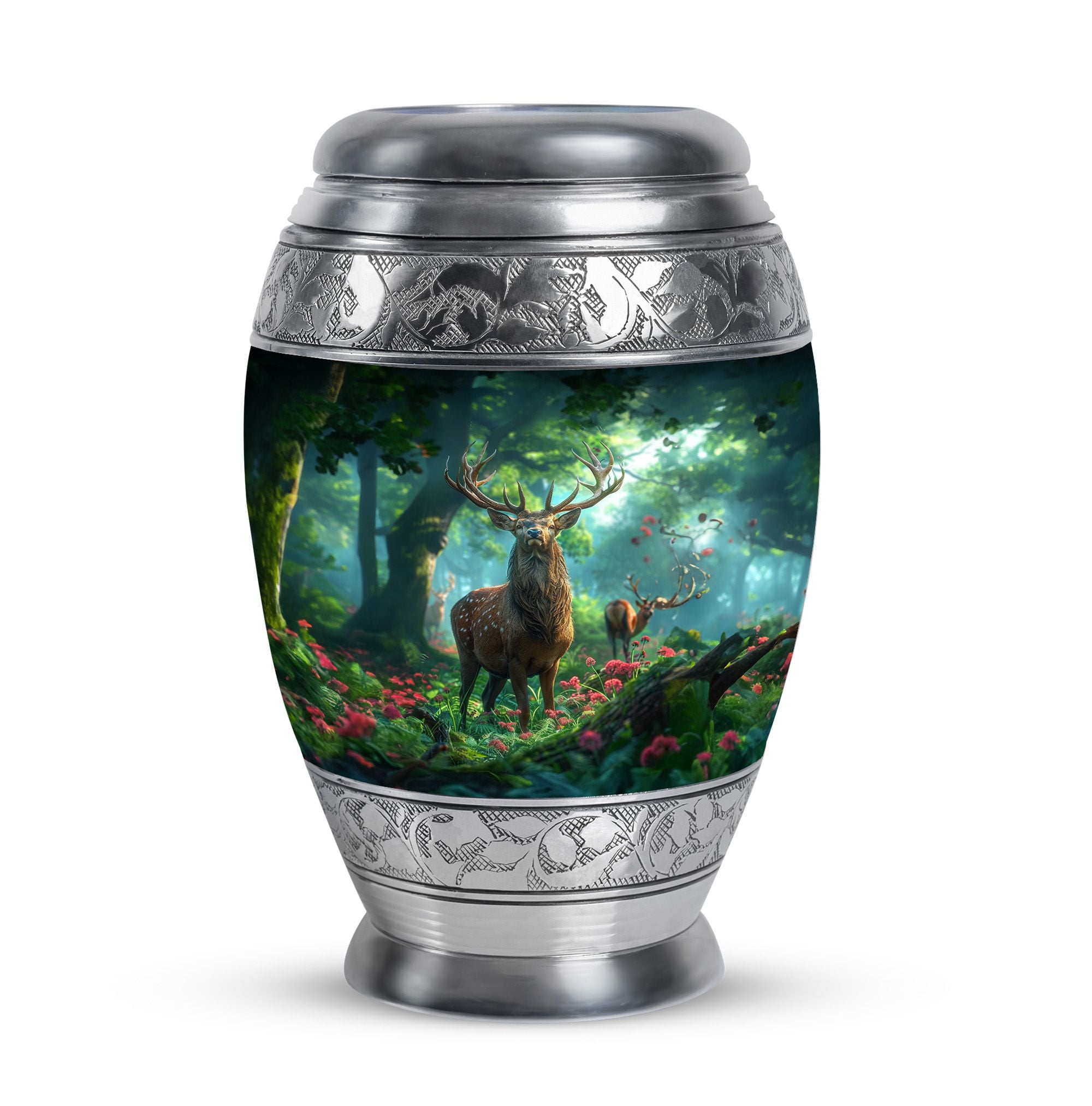 KARYLIZ Deer Urn for Ashes - Small Keepsake Urn for Adults Men ...