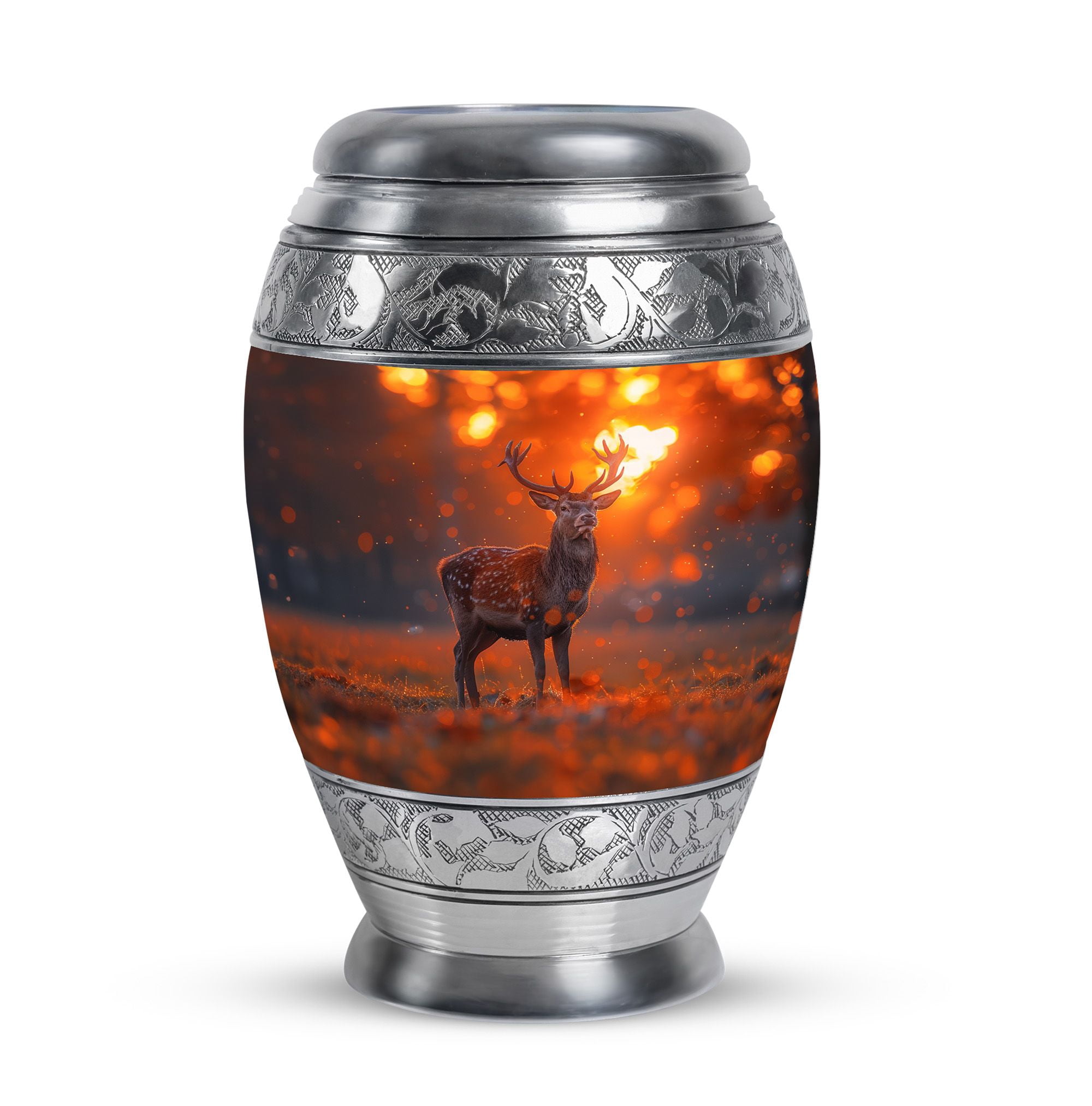 KARYLIZ Deer Urn For Ashes - Urns For Human Ashes Adult Male - Funeral ...