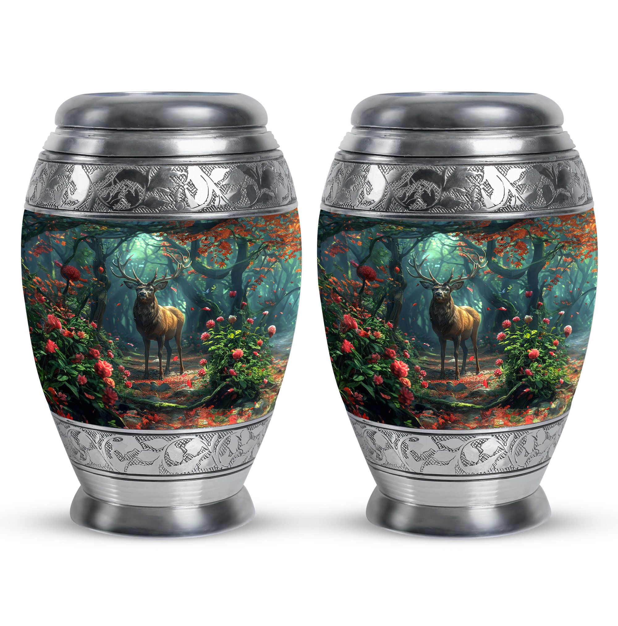 KARYLIZ Deer Urn Small - Small Keepsake Urn for Human Ashes - Deer With ...