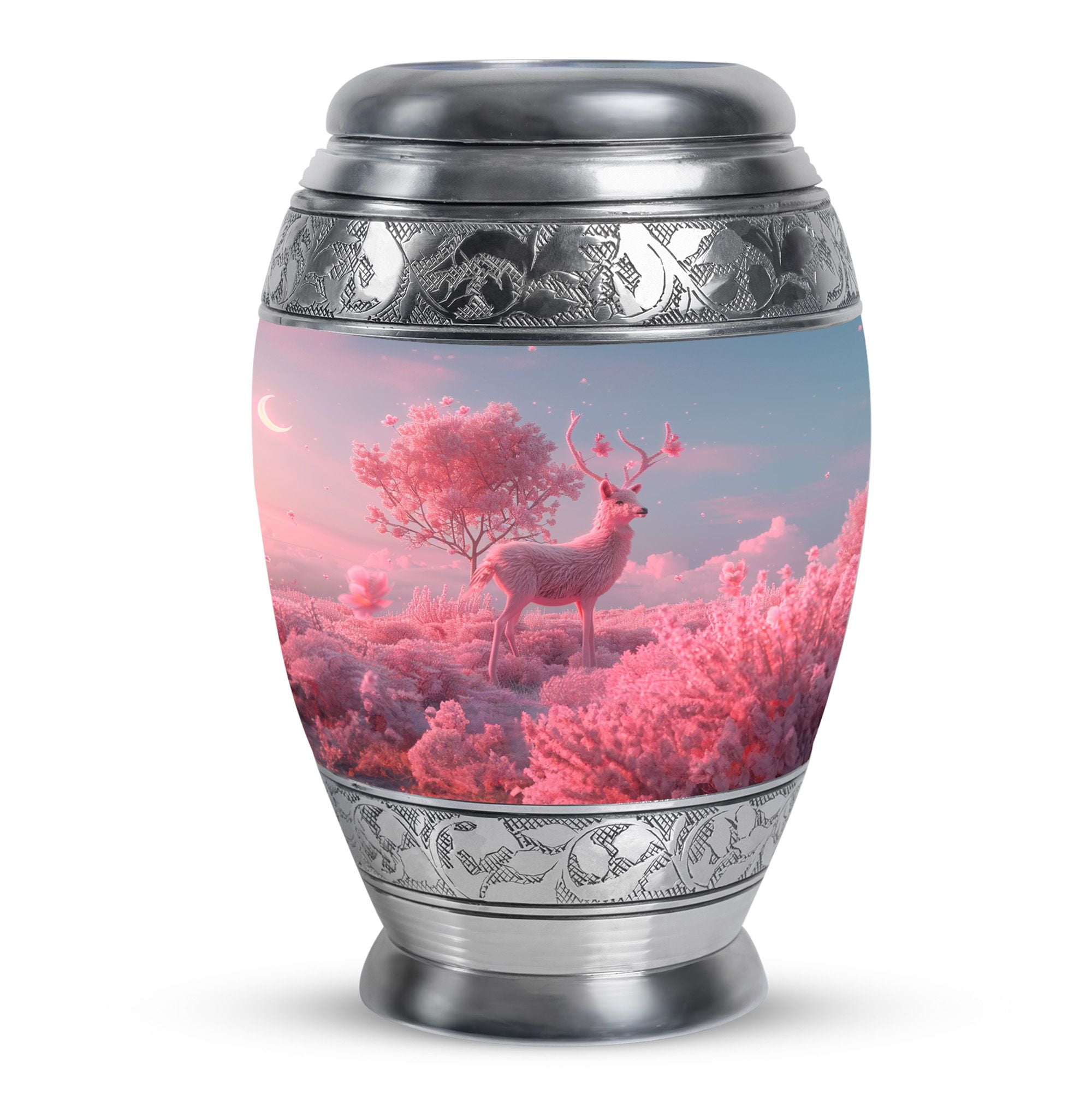 KARYLIZ Deer Urn - Urn For Mom & Dad - Memorial Urns For Human Ashes ...