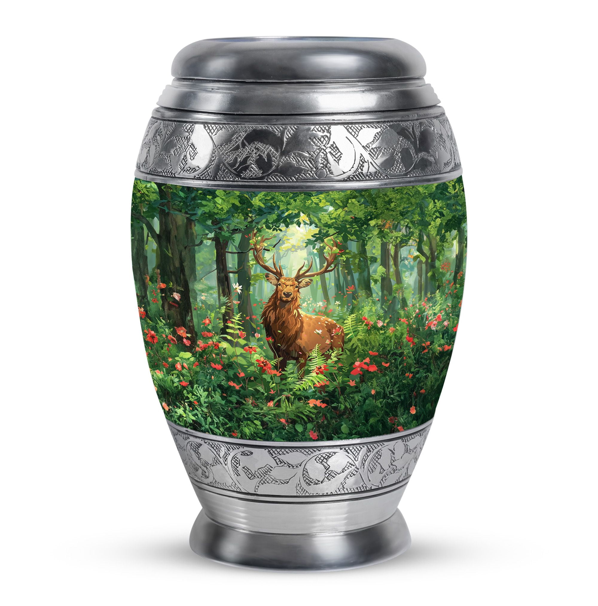 KARYLIZ Deer Urns For Ashes - Large Urn for Ashes Adult Male & Female ...