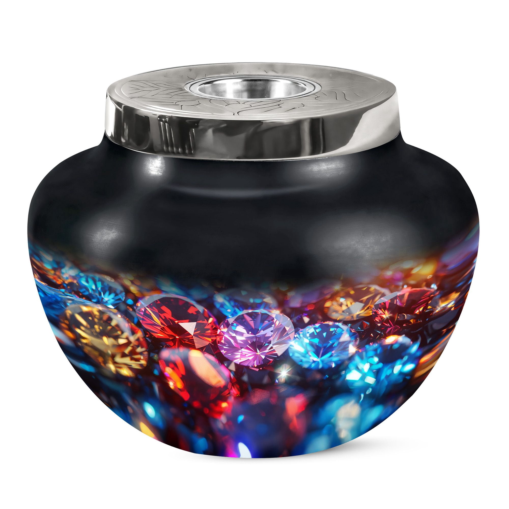 KARYLIZ Diamond Urn for Ashes Adult Male, Large Cremation Urns for ...