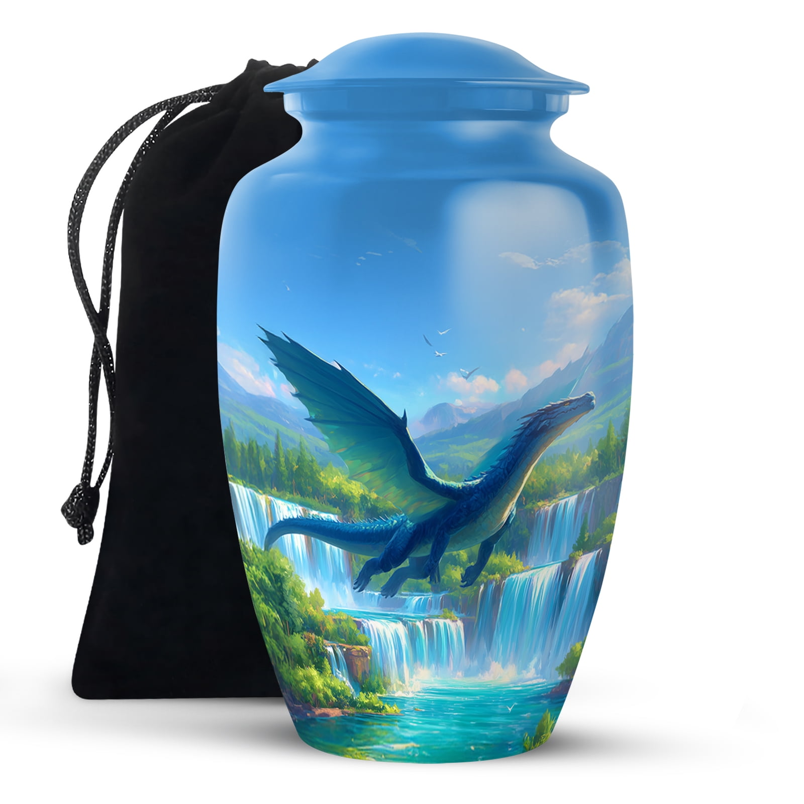 KARYLIZ Dragon Urns For Human Ashes - Memorial Urns for Adult Male ...