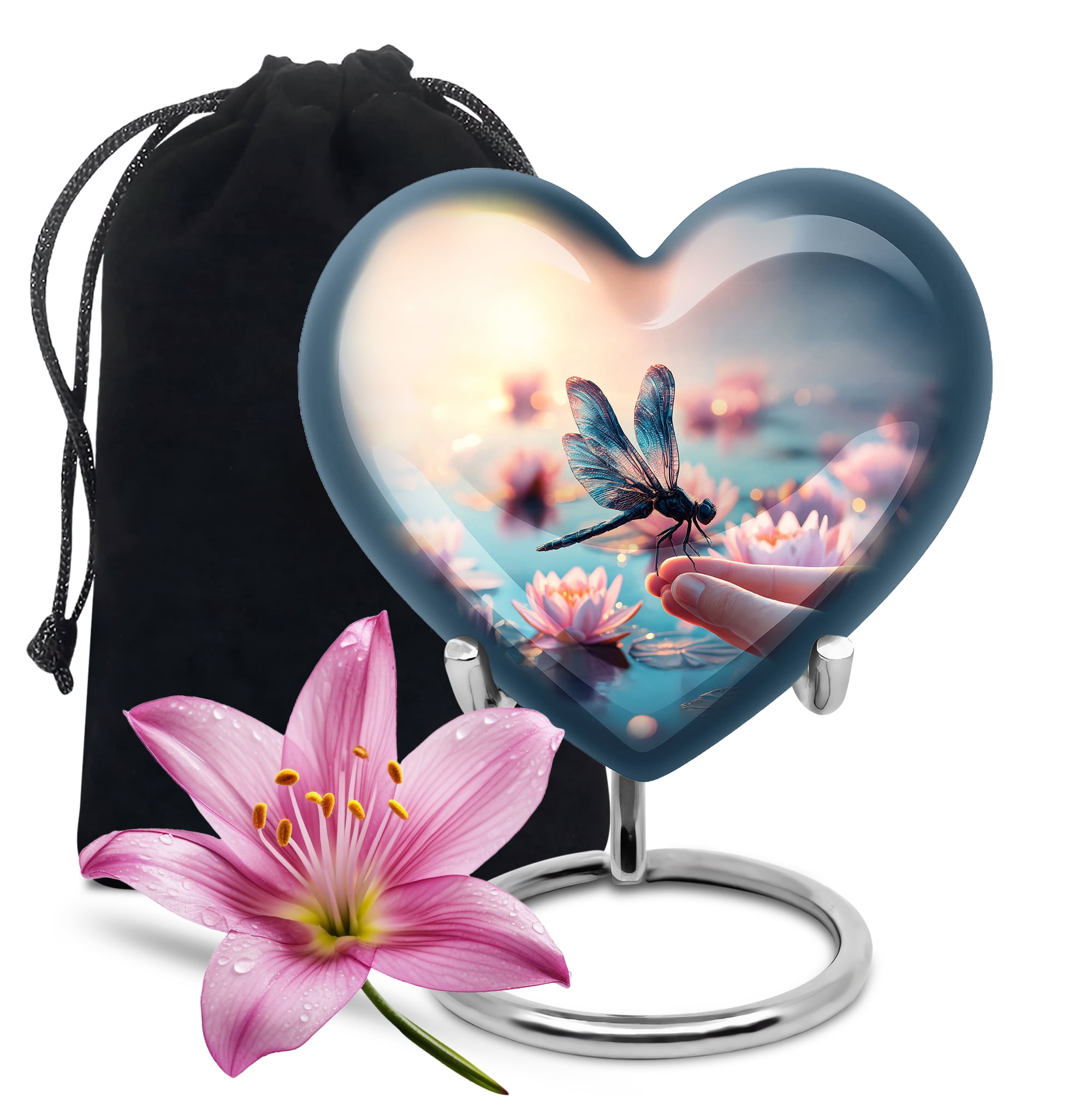 KARYLIZ Dragonfly Urns For Human Ashes Adult Female, Urn for Ashes ...