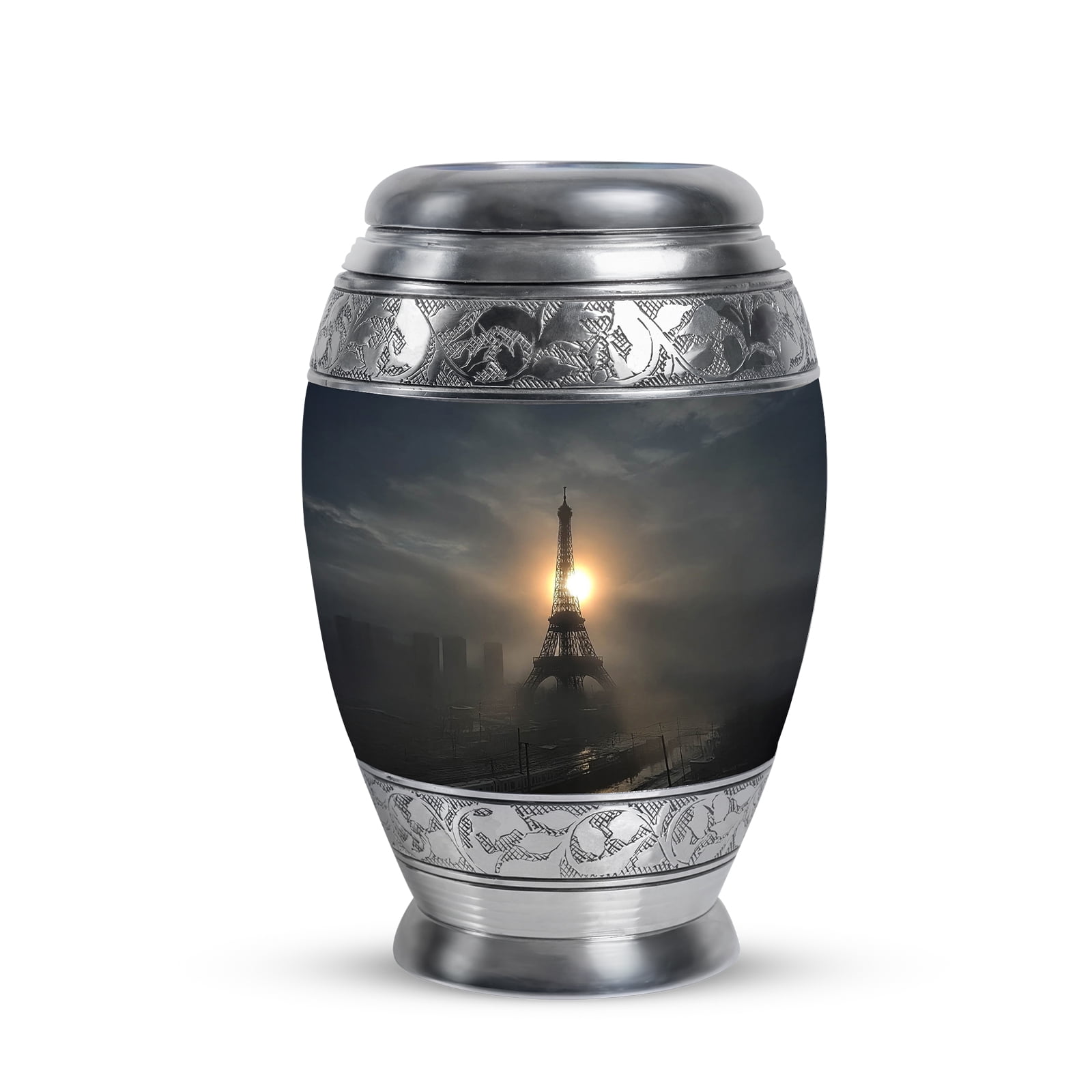 KARYLIZ Eiffel Tower Cremation Boxes, Funeral Memorial Urn for Family ...