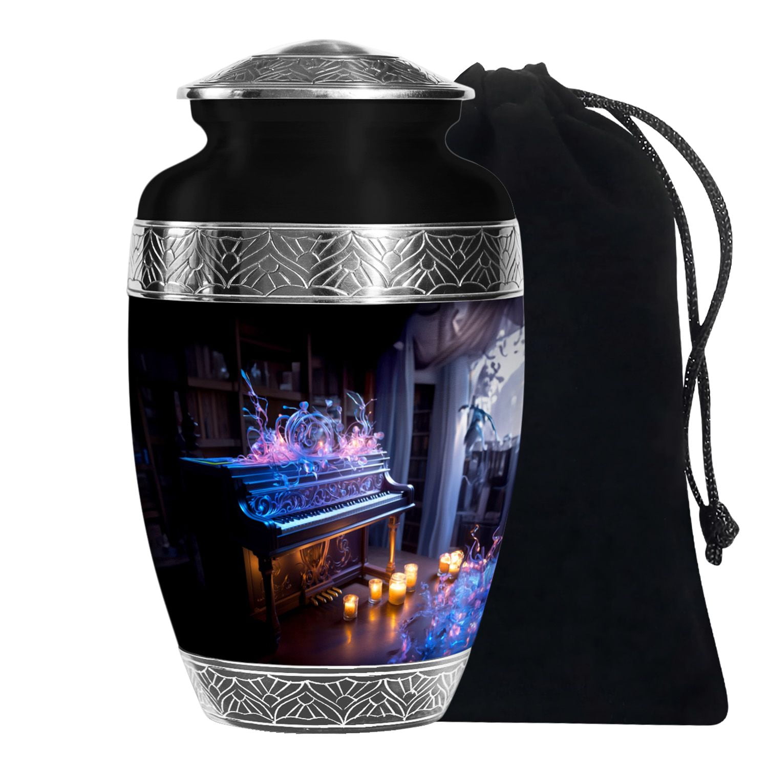 KARYLIZ Enchanted Piano Urns For Human Ashes Adult Man - Large ...